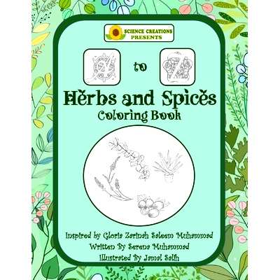 预订 Science Creations A to Z Herbs and Spices Coloring Book: 9780620915144