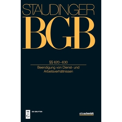 预订 §§ 620-630: (Beendigung Von Dienst- Und Arbeitsverhältnissen): 9783805914208