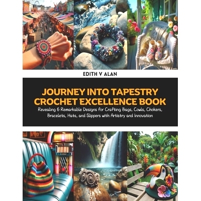 预订 Journey into Tapestry Crochet Excellence Book: Revealing 6 Remarkable Designs for Crafting Bags, Cowls, Chokers, Br