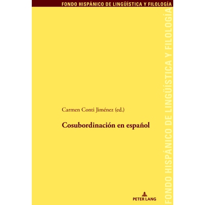 预订 Cosubordinacion En Espanol: 9783034341875