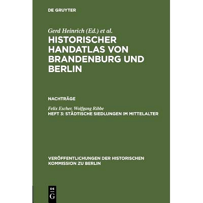 预订 Städtische Siedlungen im Mittelalter: 9783110078312