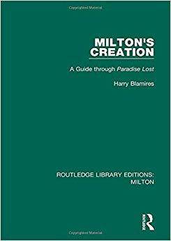 【预售】Milton’s Creation: A Guide through Paradise Lost_虎窝淘