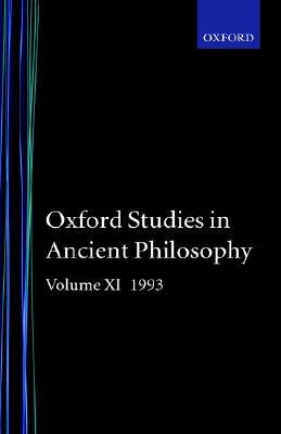 【预订】Oxford Studies in Ancient Philosophy: Volume XI: 1993