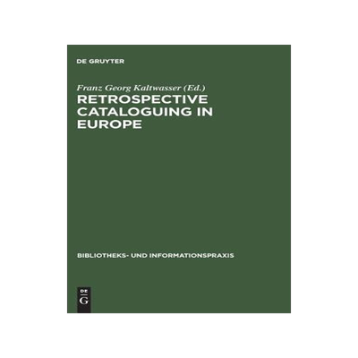 [预订]Retrospective cataloguing in Europe 9783598211317