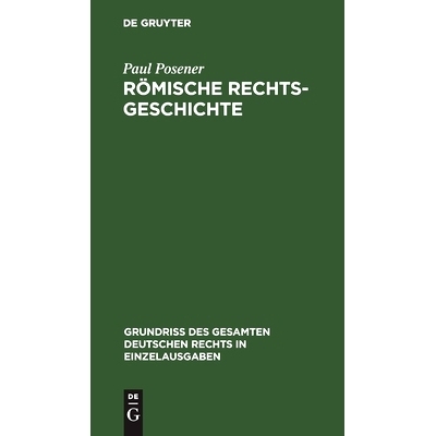 预订 Römische Rechtsgeschichte: 9783112633731