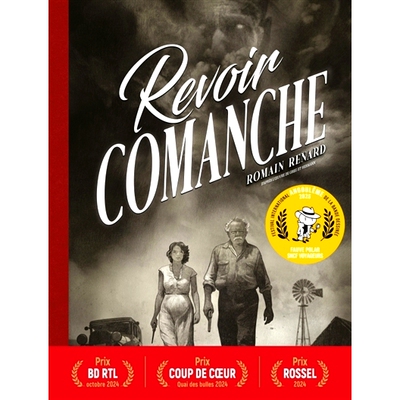 预订 再见克曼奇 2025安古兰漫画 侦探漫画奖 法语原版 欧漫 Revoir Comanche