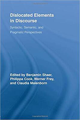 【预售】Dislocated Elements in Discourse