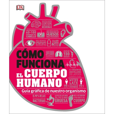预订 Como funciona elcuerpo humano（身体如何运作）：Guia grafica de nuestro Organico DK How Stuff Works DK图解百科系列