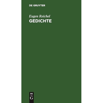 预订 Gedichte: 9783112599358