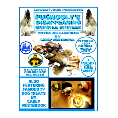 预订 Pugwooly’s Disappearing Grinnee Binneez!: 9781539179689