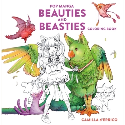 预订 Pop Manga Beauties And Beastie 流行漫画美女 与 野兽（Microsoft翻译）: 9781984862273