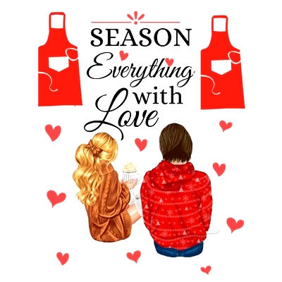 预订 Season Everything With Love: Our Family Recipes Keepsake Organizer - Recipe Journal Hardcover - Handwritten Recipe