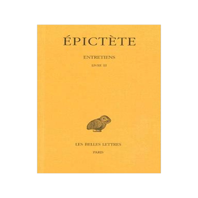 [预订]Entretiens, Vol. 3. Livre III 9782251001104