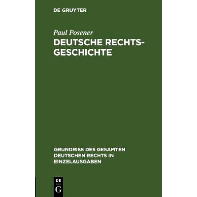 预订 Deutsche Rechtsgeschichte: 9783111169705