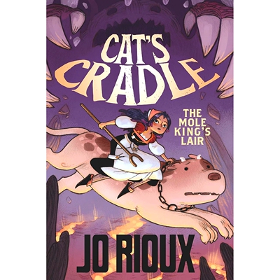 现货 猫的摇篮2 鼹鼠*的巢穴 Jo Rioux 儿童漫画 图像小说 The Daughters of Ys 英文原版 Cat's Cradle: The Mole King's Lair