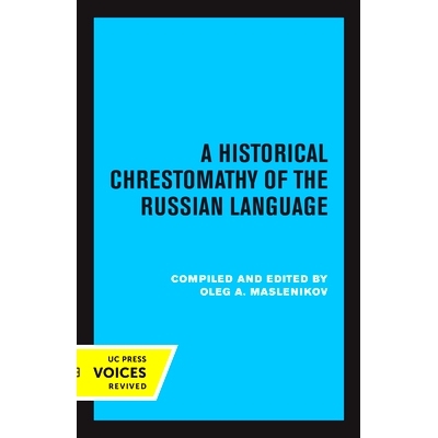 预订 A Historical Chrestomathy of the Russian Language 俄语历史通读: 9780520347816