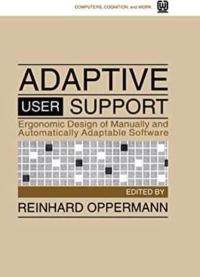【预订】Adaptive User Support