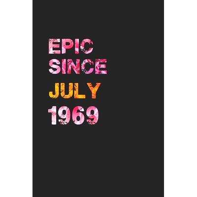 预订 Epic Since July 1969: Awesome ruled notebook: 9781658801355