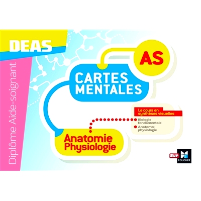 预订 Anatomie physiologie AS : cartes mentales : diplôme aide-soignant DEAS 解剖生理学 AS：思维导图：DEAS 护理助理文凭: