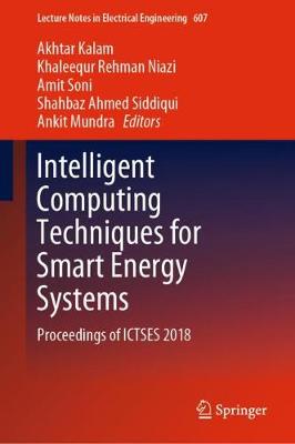 【预订】Intelligent Computing Techniques for Smart Energy Systems