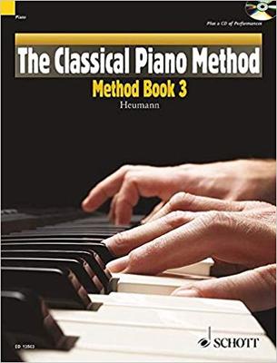 【预售】The Classical Piano Method - Method Book 3: With CD of Performances and Play-Along Backing Tracks