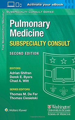 【预订】The Washington Manual Pulmonary Medicine Subspecialty Consult