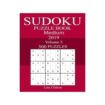 [预订]300 Medium Sudoku Puzzle Book 2019 9781719519311
