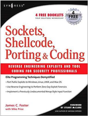 【预订】Sockets, Shellcode, Porting, and Coding