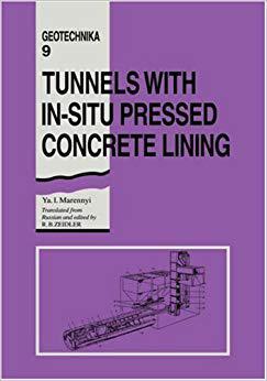 【预售】Tunnels with In-situ Pressed Concrete Lining