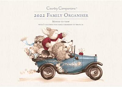 【预订】Country Companions Month-to-View A4 Planner Calendar 2022 9781529816402