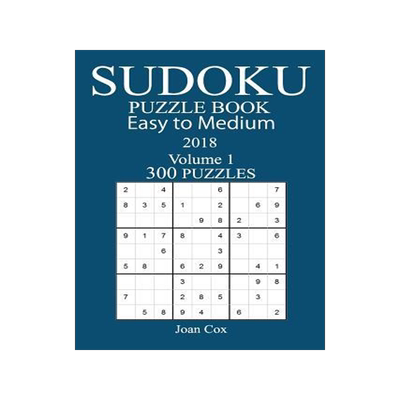 [预订]300 Easy to Medium Sudoku Puzzle Book - 2018 9781979458498