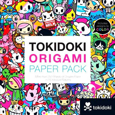 预订 Tokidoki Origami Paper Pack: More Than 250 Sheets of Origami Paper in 16 Tokidoki Patterns: 9781454925699