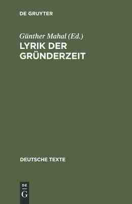 【预订】Lyrik der Gründerzeit 9783484190252