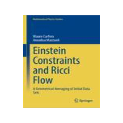 [预订]Einstein Constraints and Ricci Flow