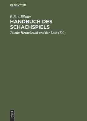 【预订】Handbuch des Schachspiels 9783111278193