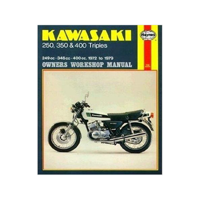 [预订]Kawasaki 250, 350 & 400 Triples (72 - 79) Haynes Repair Manual 9780856961342