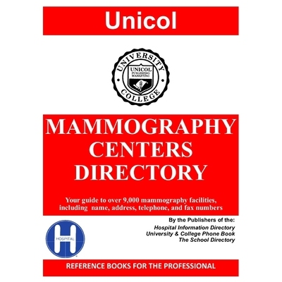 预订 Mammography Centers Directory, 2026 Edition: 9781880973844