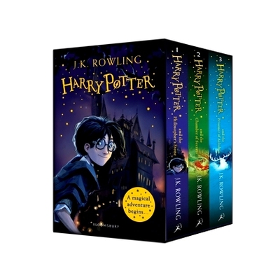 预订 Harry Potter 1-3 Box Set: A Magical Adventure Begins 哈利波特1-3盒装：神奇冒险开始: 9781526620293
