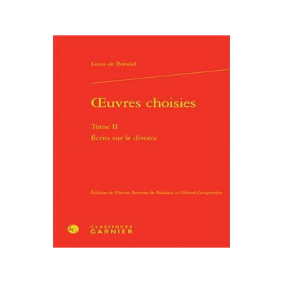 [预订]Oeuvres choisies, Vol. 2. Ecrits sur le divorce 9782406141297