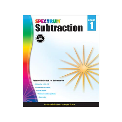 Spectrum Subtraction, Grade 1 英文原版 Spectrum 减法，1年级