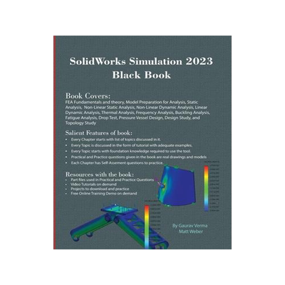 [预订]SolidWorks Simulation 2023 Black Book 9781774590874