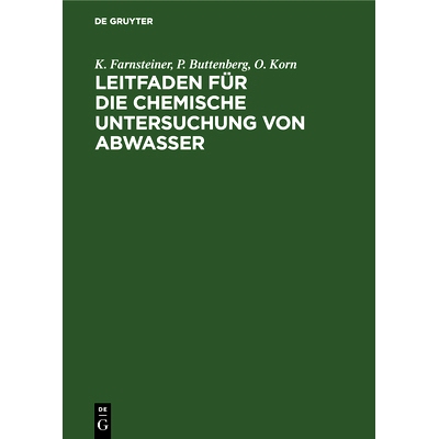预订 Leitfaden für die chemische Untersuchung von Abwasser: 9783486731637