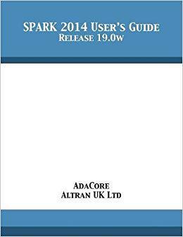 【预售】Spark 2014 User’s Guide: Release 19....