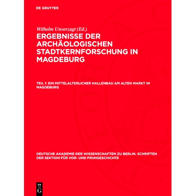 预订 Ein mittelalterlicher Hallenbau am Alten Markt in Magdeburg: 9783112727744
