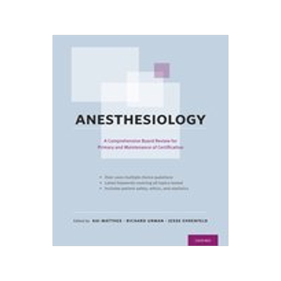 [预订]Anesthesiology 9780199733859