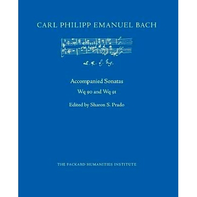 预订 Accompanied Sonatas, Wq 90-91: 9781721664603