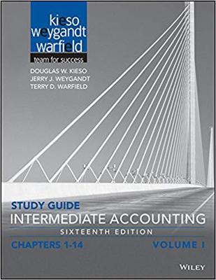 【预售】Study Guide Intermediate Accounting,...