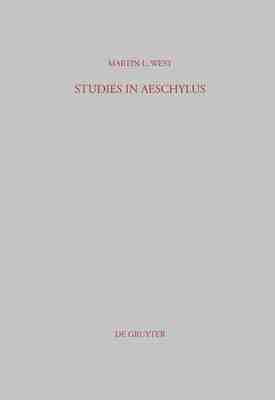 【预订】Studies in Aeschylus 9783598774508