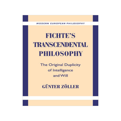 预订 Fichte's Transcendental Philosophy