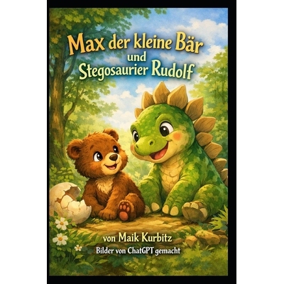 预订 Max der kleine Bär und Rudolf, das Dino-Baby: Ein Abenteuer voller Freundschaft, Mut und lustiger Dinosaurier 9798